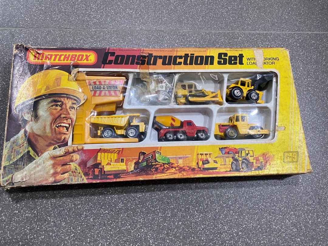 Matchbox construction set, Hobbies & Toys, Toys & Games on Carousell