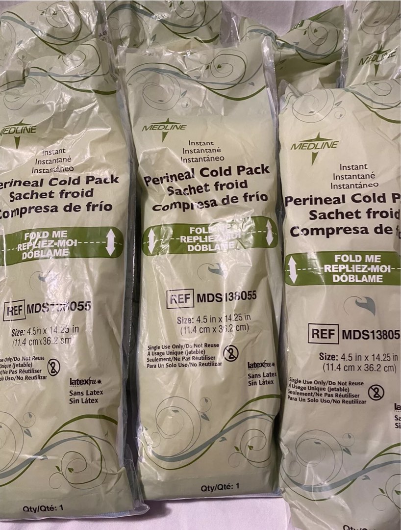 Medline Instant Perineal OB Cold Pack Pad, 4.5 x 14.25 Inc, Babies ...