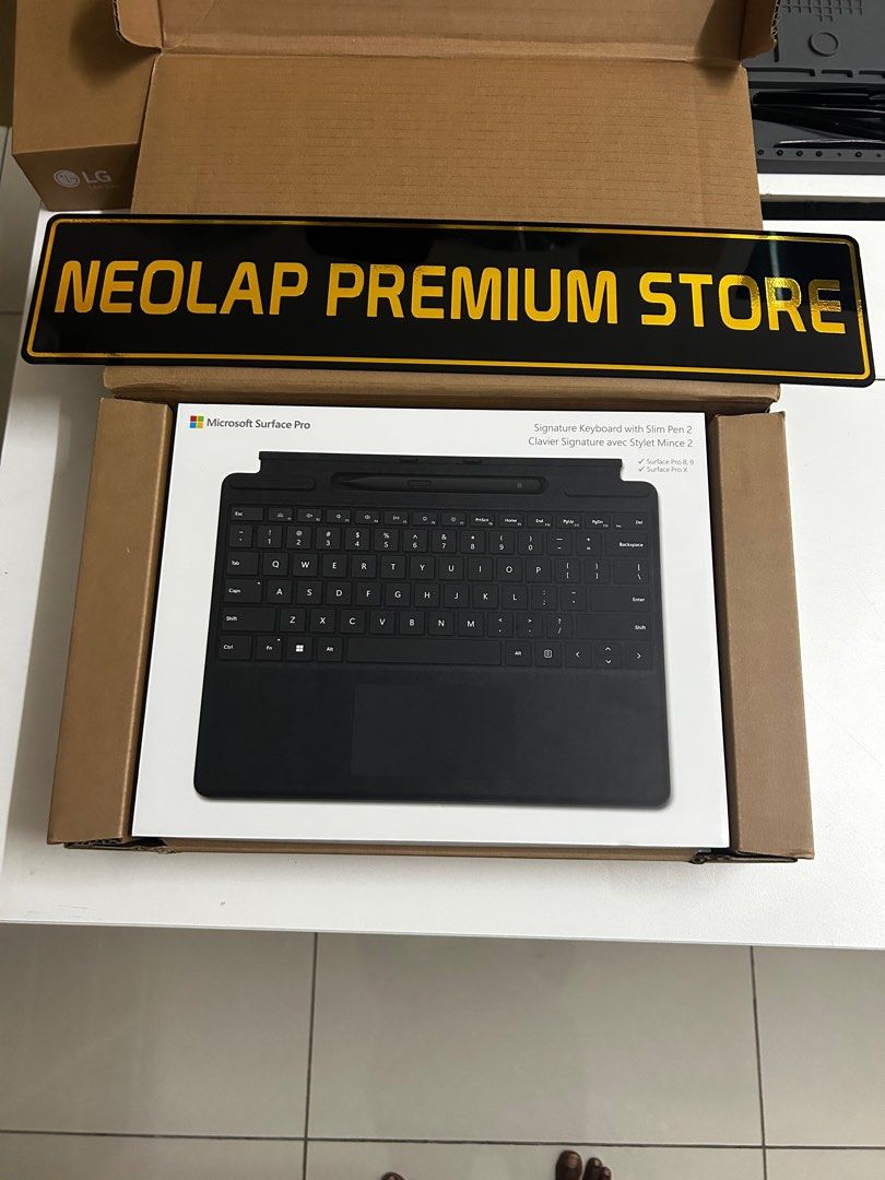 Microsoft Surface pro 9( Box unit )with keyboard and pen ORI, Computers ...