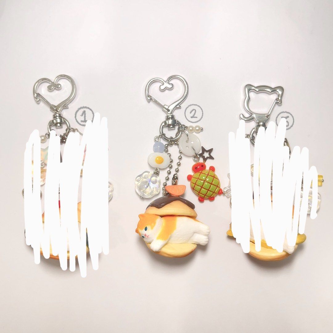 mofusand keychain, Hobbies & Toys, Stationery & Craft, Handmade Craft ...