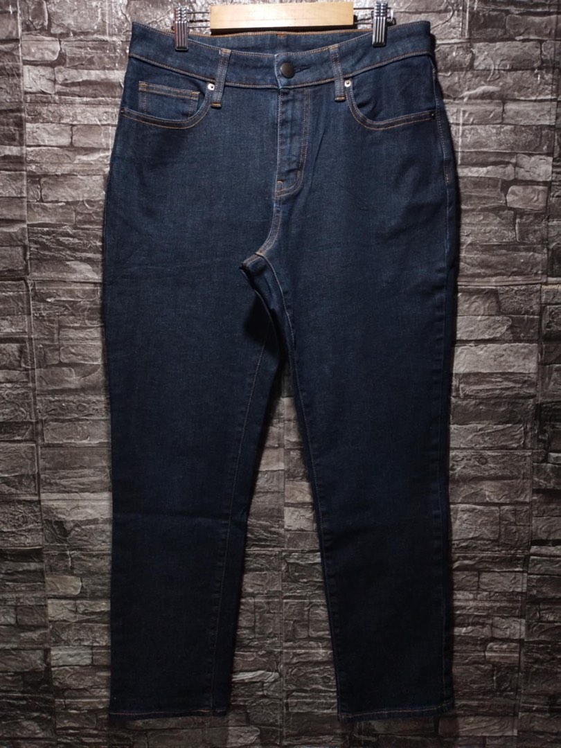 MUJI slim fit jeans, Men's Fashion, Bottoms, Jeans on Carousell