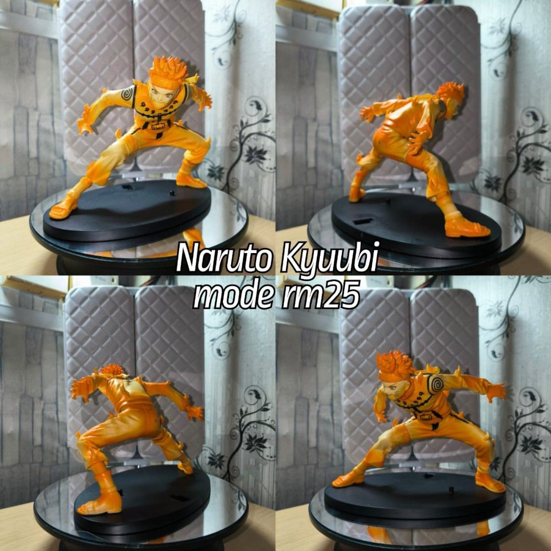 Naruto Kyuubi mode figure, Hobbies & Toys, Collectibles & Memorabilia ...