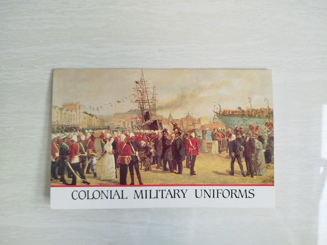 (New) 1985 Australia Colonial Military Uniforms Stamp Album, Hobbies ...