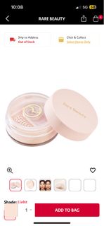 Authentic Rare Beauty Tinted Pressed Finishing Powder 8g, Beauty ...