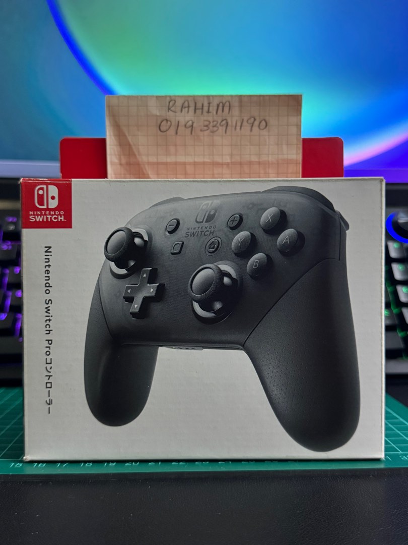 Nintendo Pro Controller, Video Gaming, Gaming Accessories, Controllers ...
