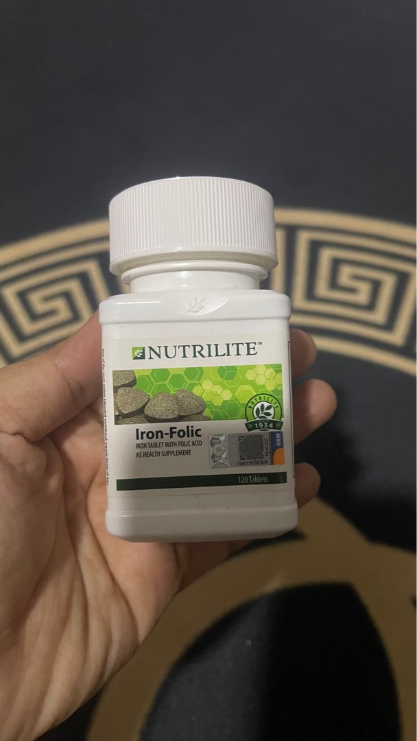 Nutrilite Iron Folic by Amway, Health & Nutrition, Health Supplements ...