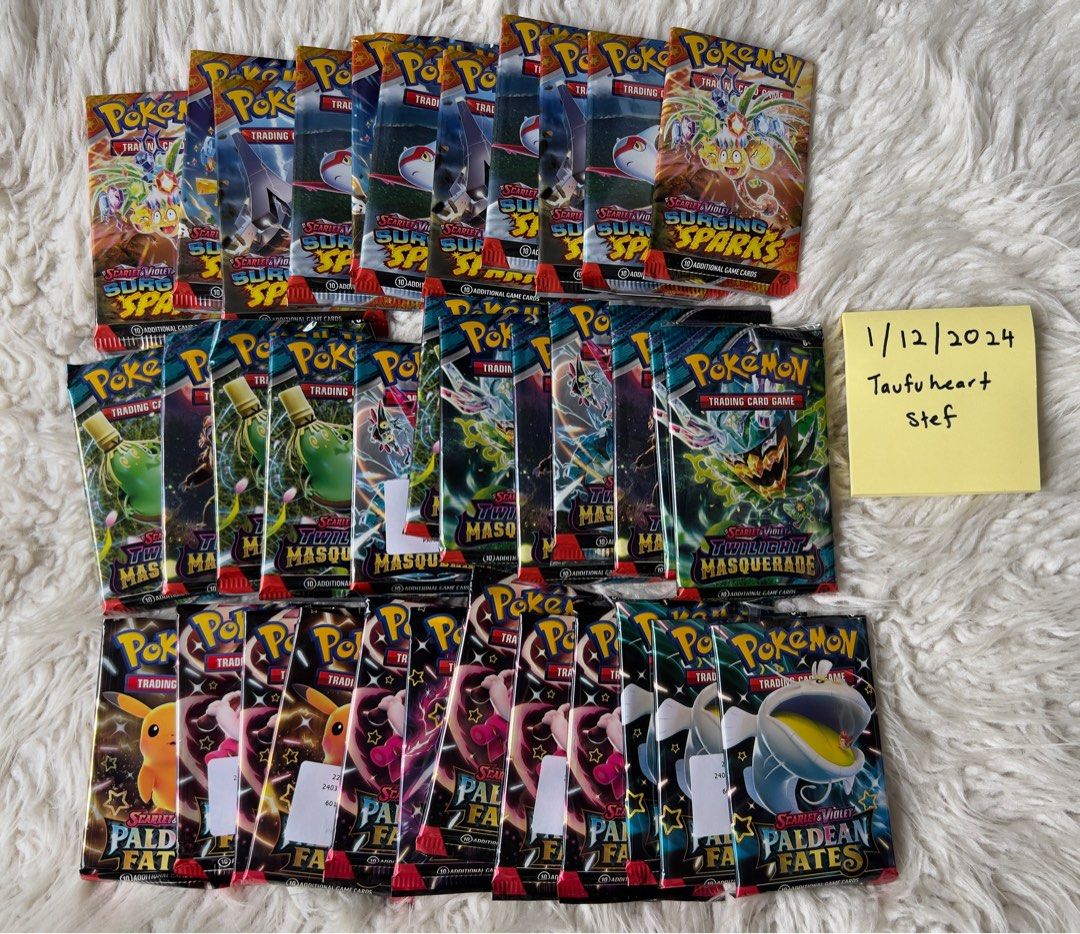 Random Pokémon cards - OPENED packs [Journey Together, Battle Partners ...