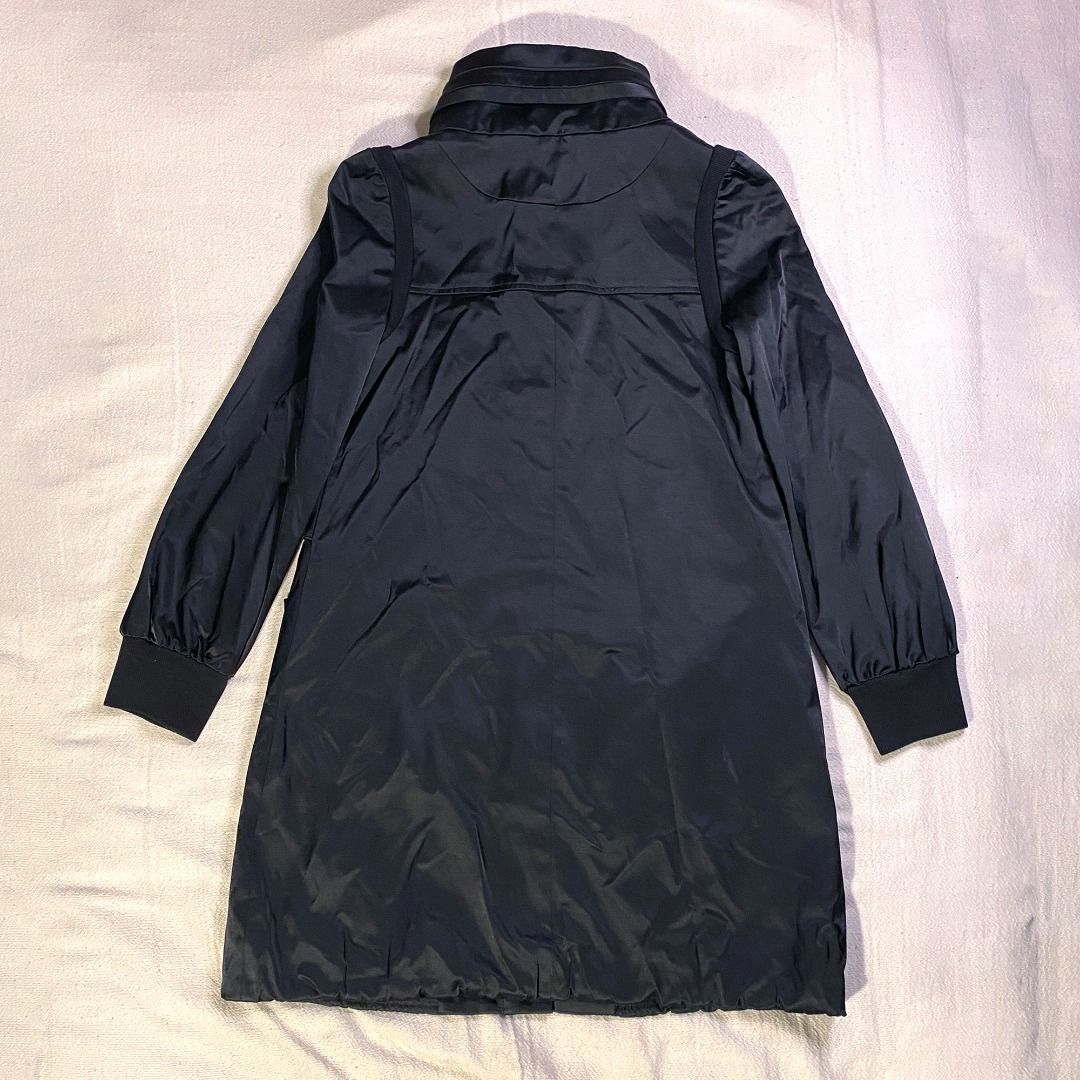 Opium Visual Kei Cyber Goth Rick Owens Inspired High Neck Coat, Men's ...