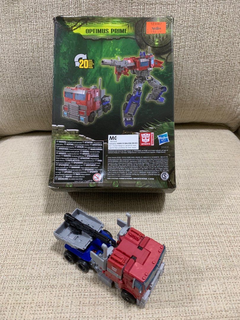 Optimus Prime ROTB display, Hobbies & Toys, Toys & Games on Carousell