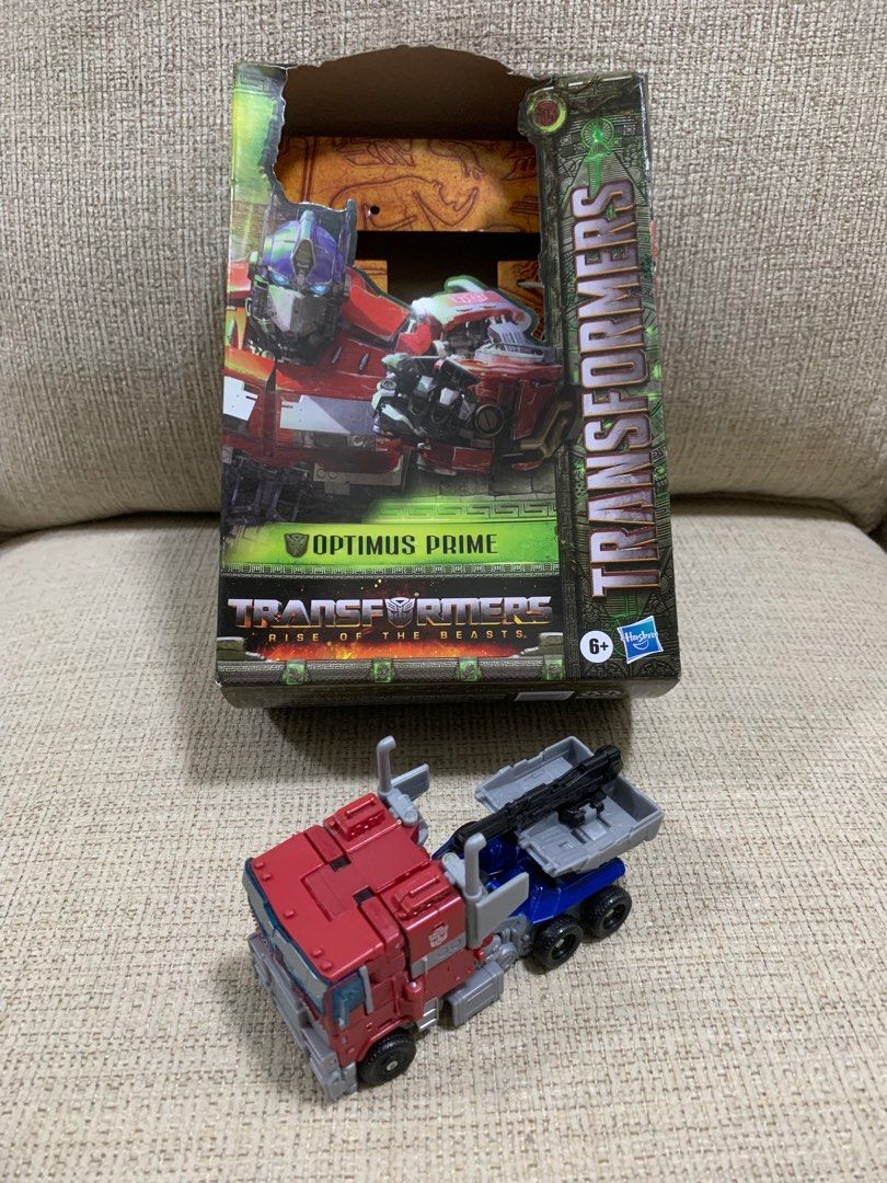 Optimus Prime ROTB display, Hobbies & Toys, Toys & Games on Carousell