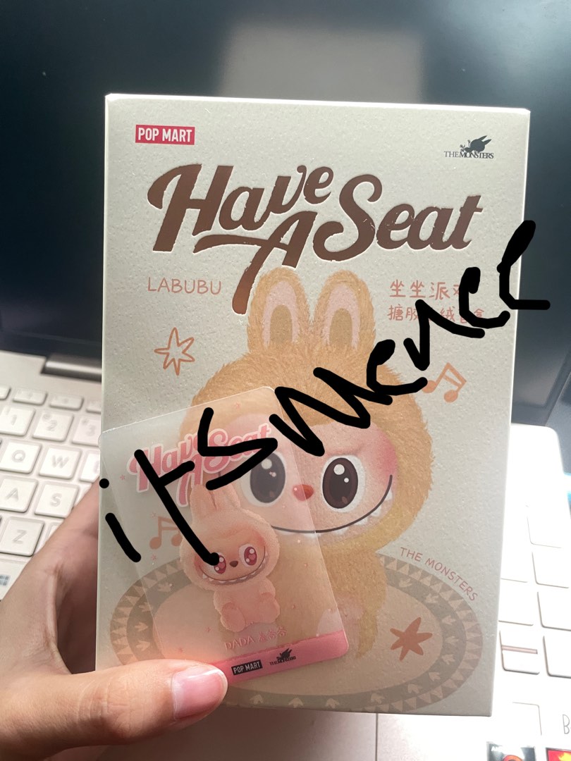 Original Popmart Dada Labubu V2, Hobbies & Toys, Toys & Games on Carousell