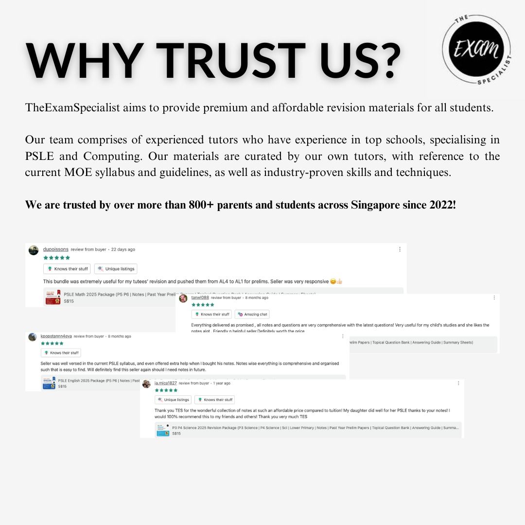 P3 P4 Math 2025 Revision Package (P3 Math | P4 Math | Ma | Mathematics ...