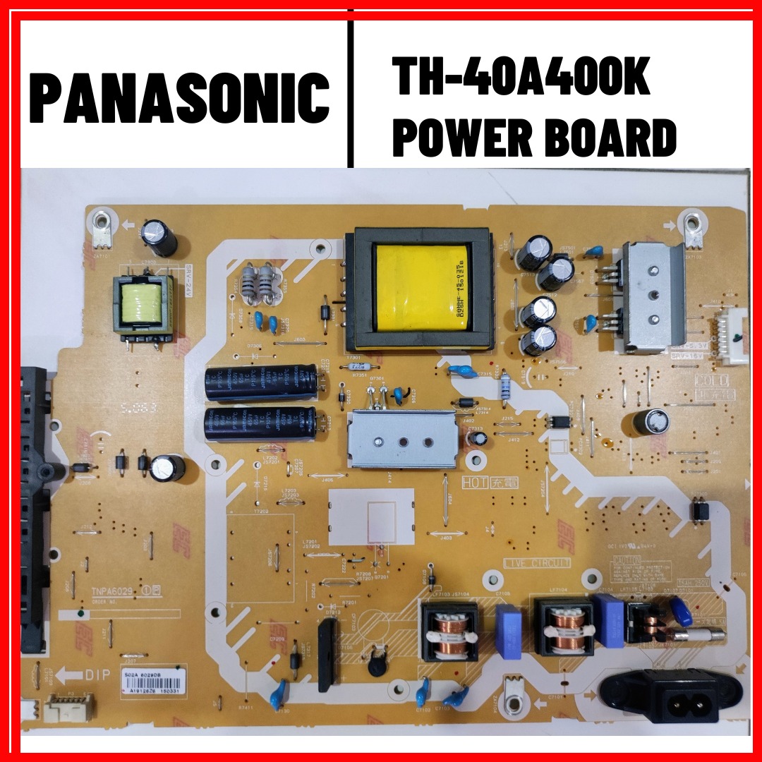 Panasonic Power Board TH-40A400K (Reclaimed Part), TV & Home Appliances ...