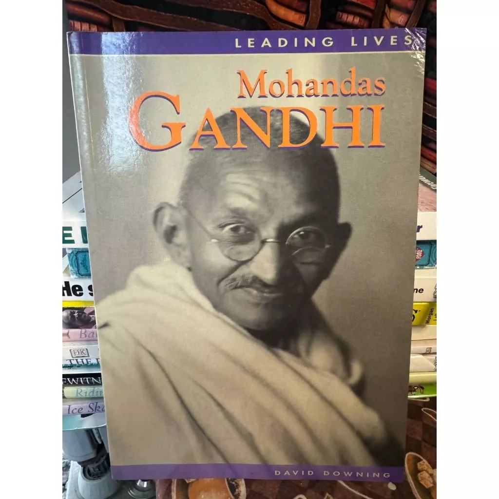 PAPERBACK 2002 Mohandas Gandhi Leading Lives David Downing Biography ...