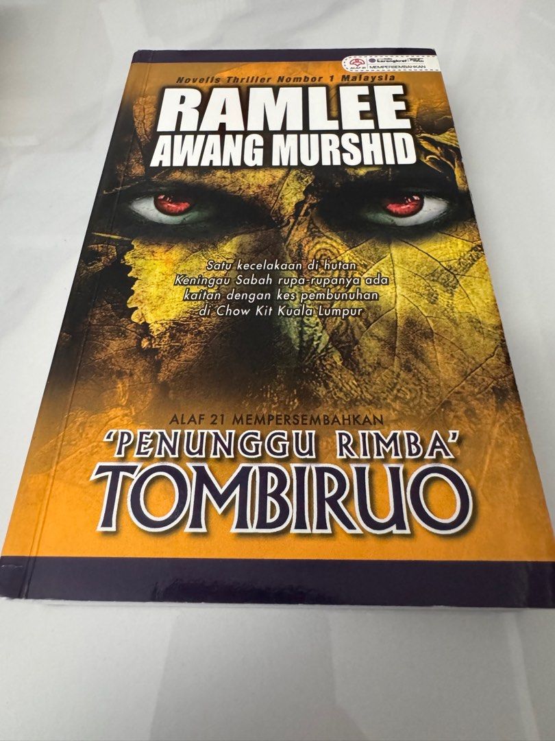 Penunggu Rimba 'Tombiruo', Hobbies & Toys, Books & Magazines ...