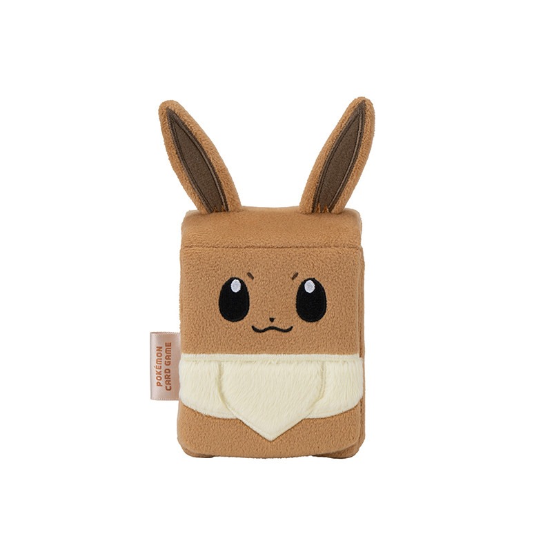 ( PO) Eevee Pikachu Plush Deck Case Deck Box Pokemon Center Japan | One ...