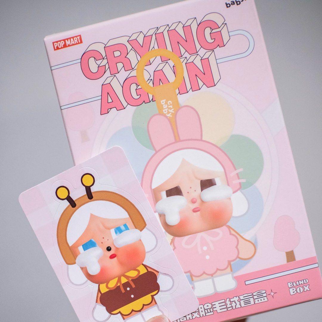 Popmart Cryingbaby BEE v2, Hobbies & Toys, Toys & Games on Carousell