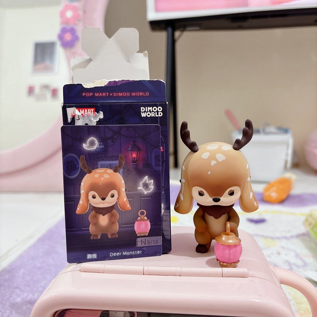 popmart dimoo - deer monster, Hobbies & Toys, Toys & Games on Carousell