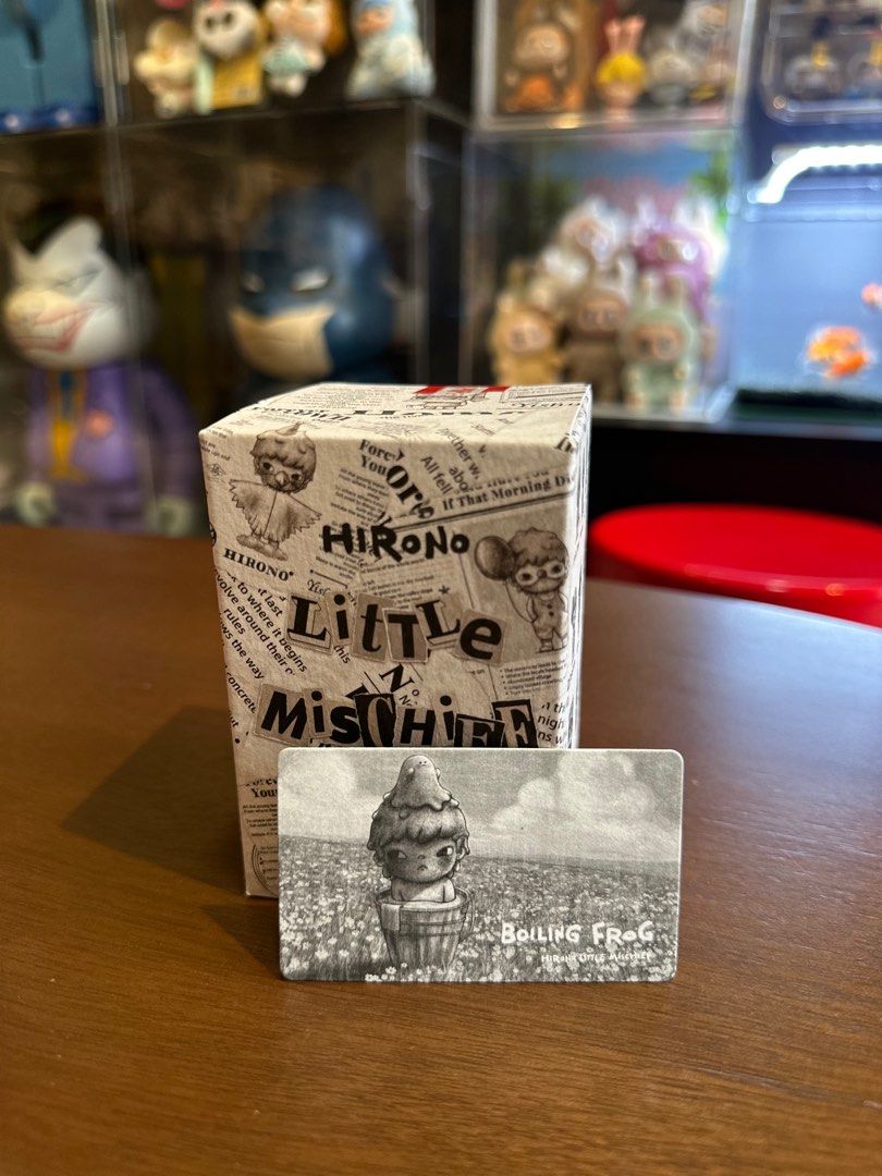POPMART HIRONO LITTLE MISCHIEF BOILING FROG, Hobbies & Toys ...