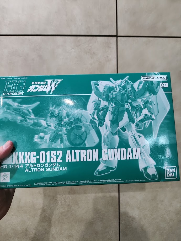PREMIUM BANDAI HG 1/144 Altron Gundam ( Gundam Wing TV ver ), Hobbies ...