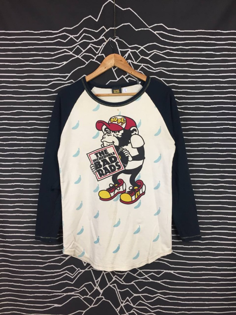 Radic Color The Incredible Bad Rads Raglan Tee, Men's Fashion, Tops ...