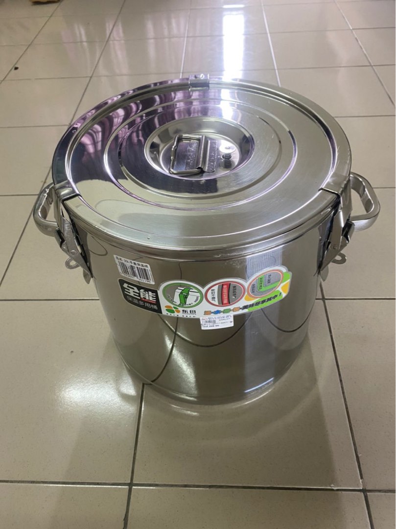 RICE CONTAINER STAINLESS STEEL, TV & Home Appliances, Kitchen ...
