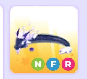 Roblox Adopt Me Neon Fly Ride Midnight Dragon Adopt Me NFR Midnight ...