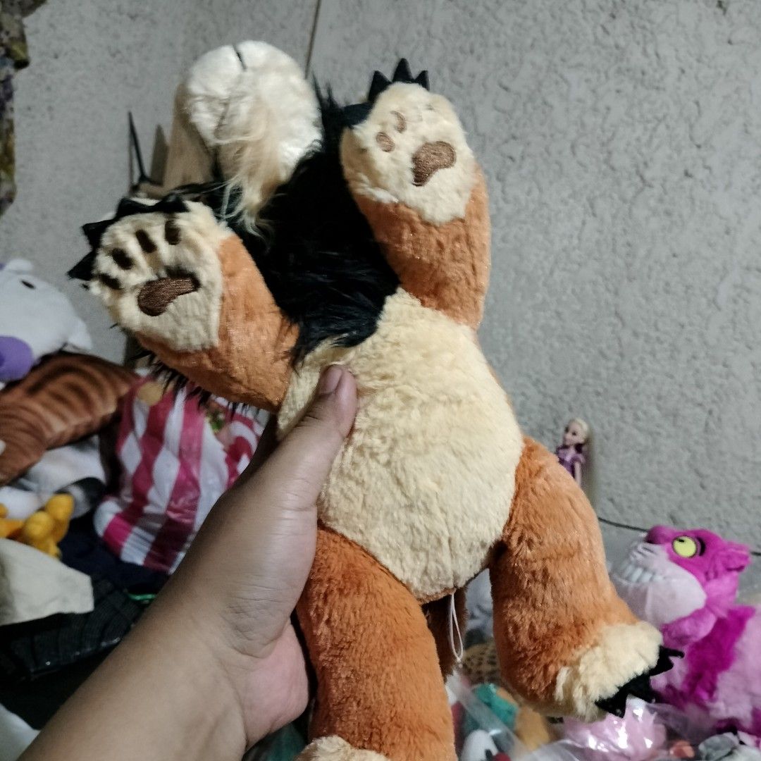 Sega Disney The Lion King Scar Plush, Hobbies & Toys, Toys & Games on ...