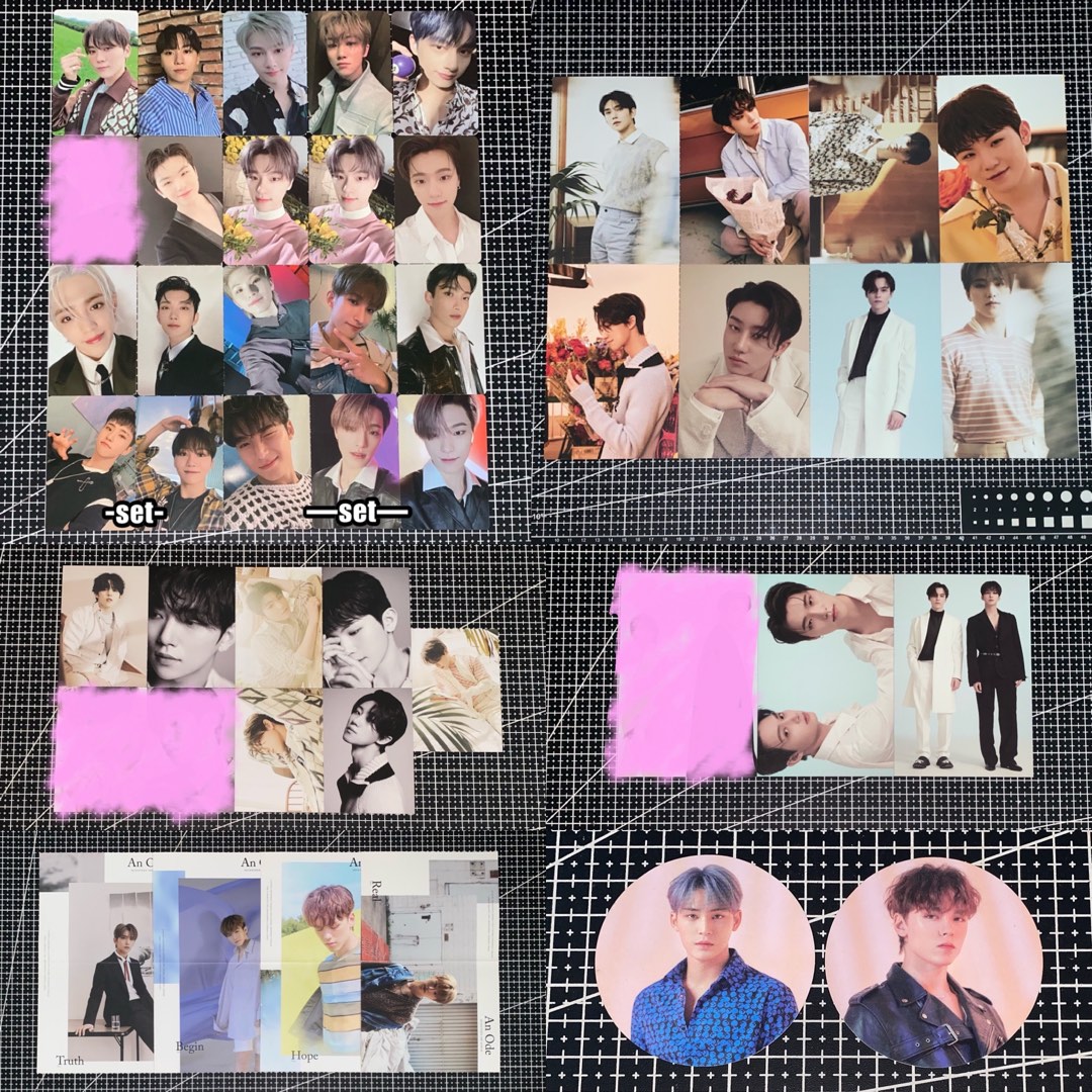 Seventeen Photocards Postcard Mini Postcard Folded Poster Set Album PC ...