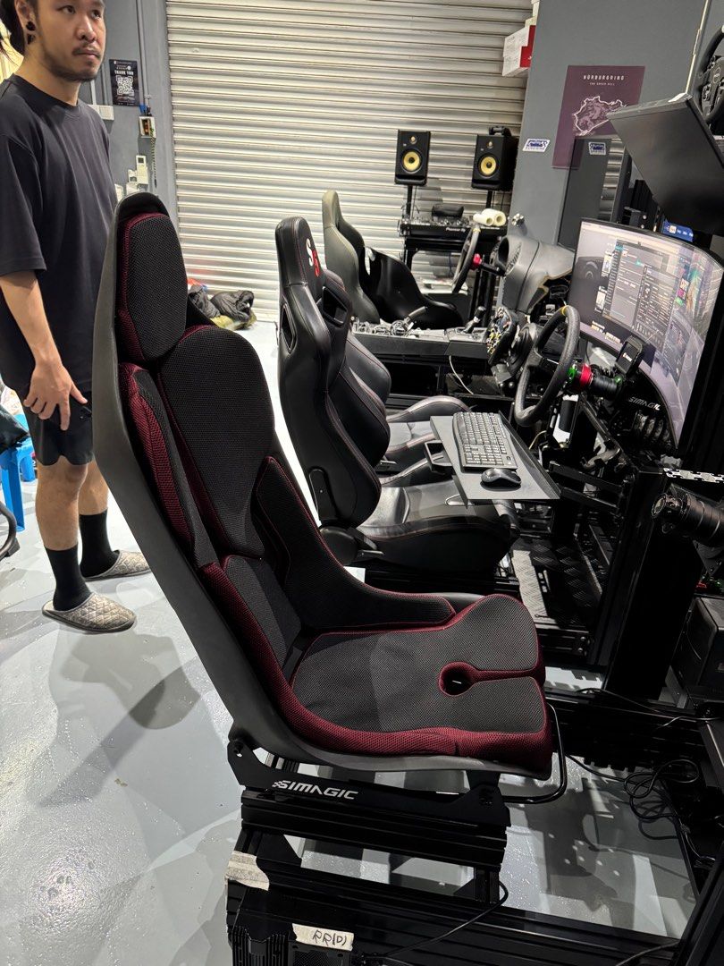 Simagic Pegasus Seat Red / sim racing seat, Hobbies & Toys, Toys ...