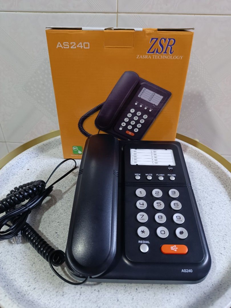 Single line phone with speaker, TV & Home Appliances, Other Home ...
