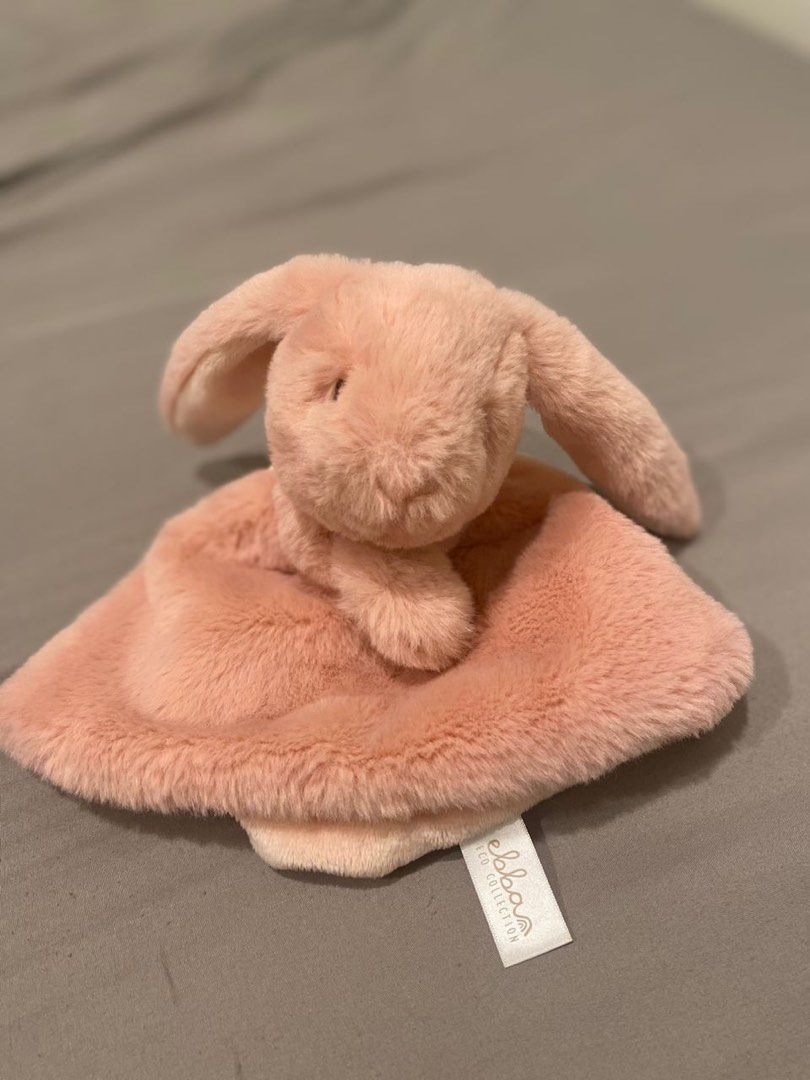 Small Pink Bunny Soft Toy, Babies & Kids, Infant Playtime on Carousell