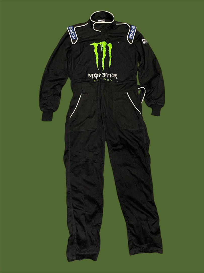 Sparco X Monster Energy Racing Suit, Men's Fashion, Coats, Jackets and ...