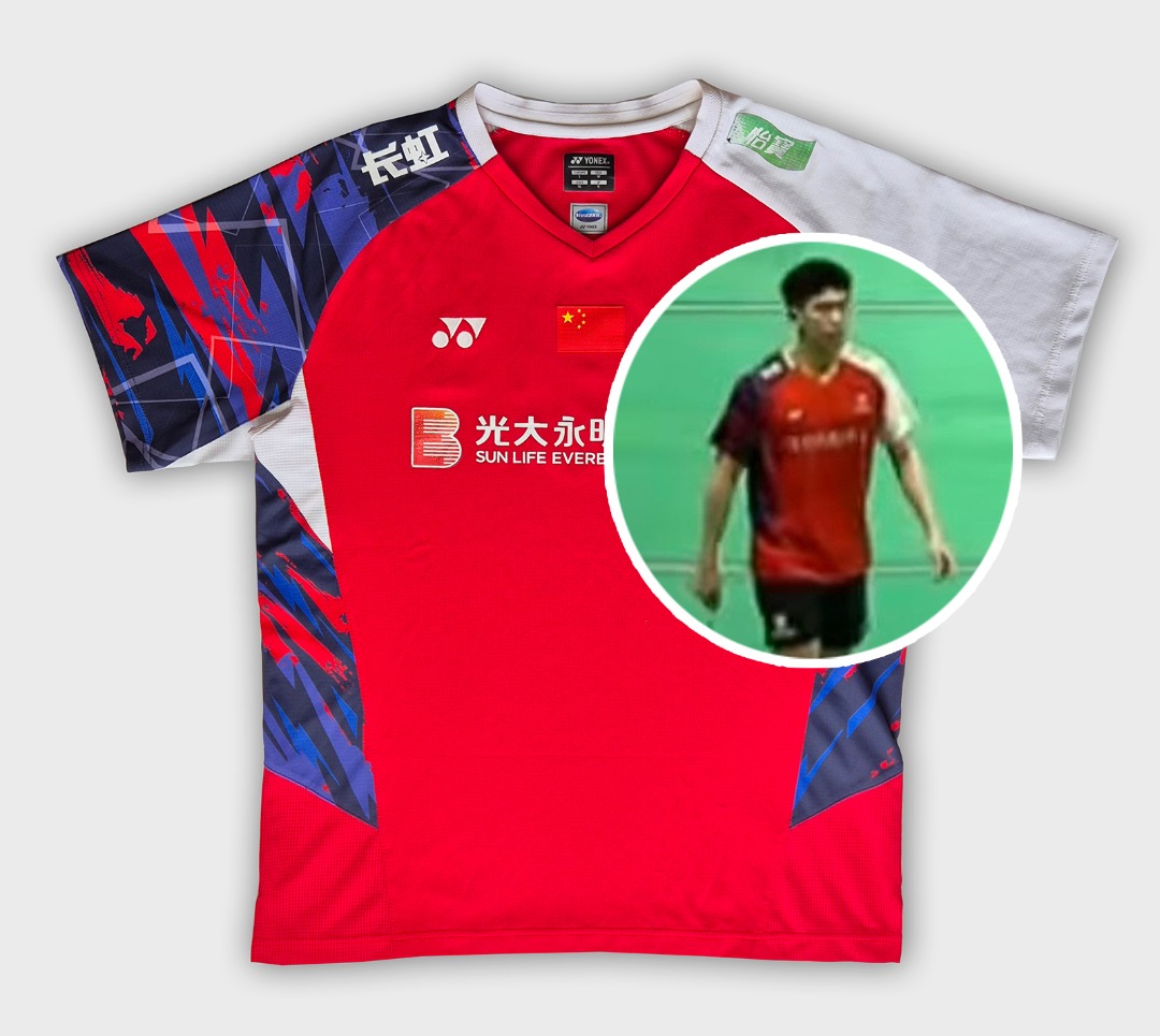 SPECIAL!!! CP (CHINA PLAYER) VERSION YONEX Y10572CR ISSUED TO & MATCH ...