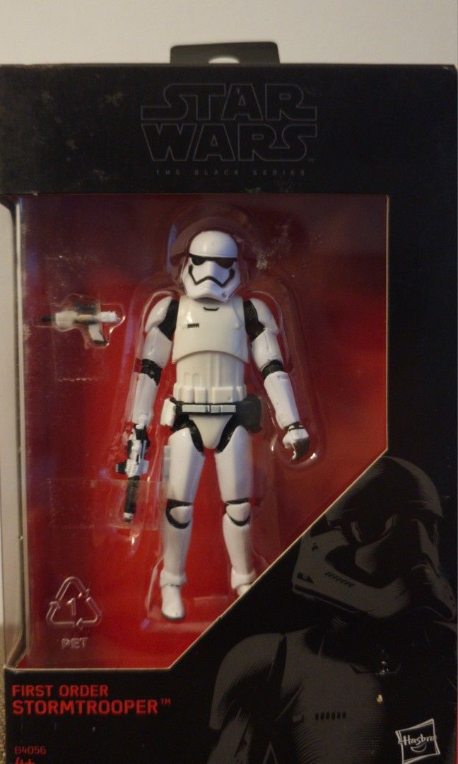 STAR WARS THE BLACK SERIES FIRST ORDER STORMTROOPER by Hasbro, Hobbies ...