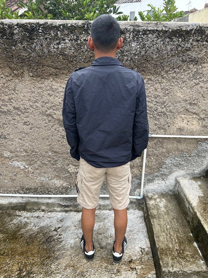 Stone Island Naslan, Fesyen Pria, Pakaian , Atasan di Carousell