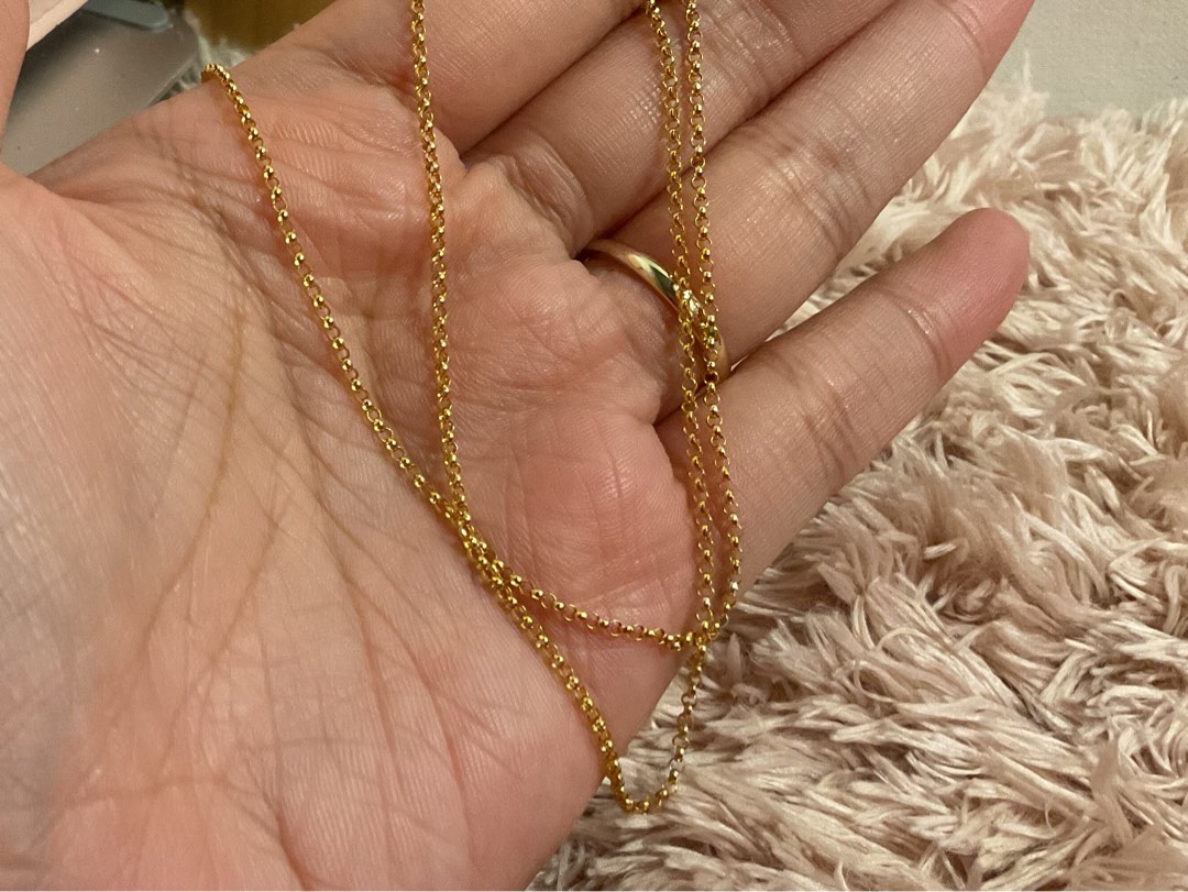 SUBASTA 18k saudi gold tauco chain version 2, Women's Fashion, Jewelry ...