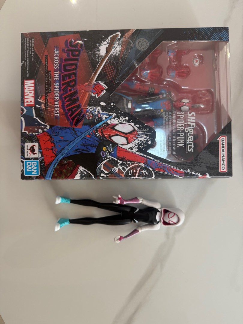 Swap green goblin SHF Spiderman spider punk Gwen not hasbro marvel ...