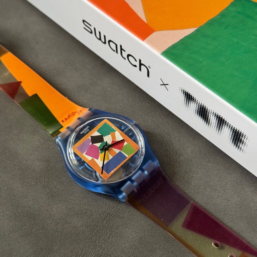 Swatch x Tate Museum Collaboration (Henri Matisse, The Snail), Luxury ...