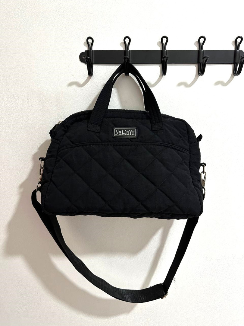 Tas NaRaYa Hitam ( Tali Selempang ), Fesyen Wanita, Tas & Dompet di ...