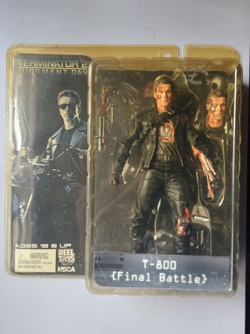 Terminator 2 T-800 (Final Battle) Neca Collectible Figure, Hobbies ...