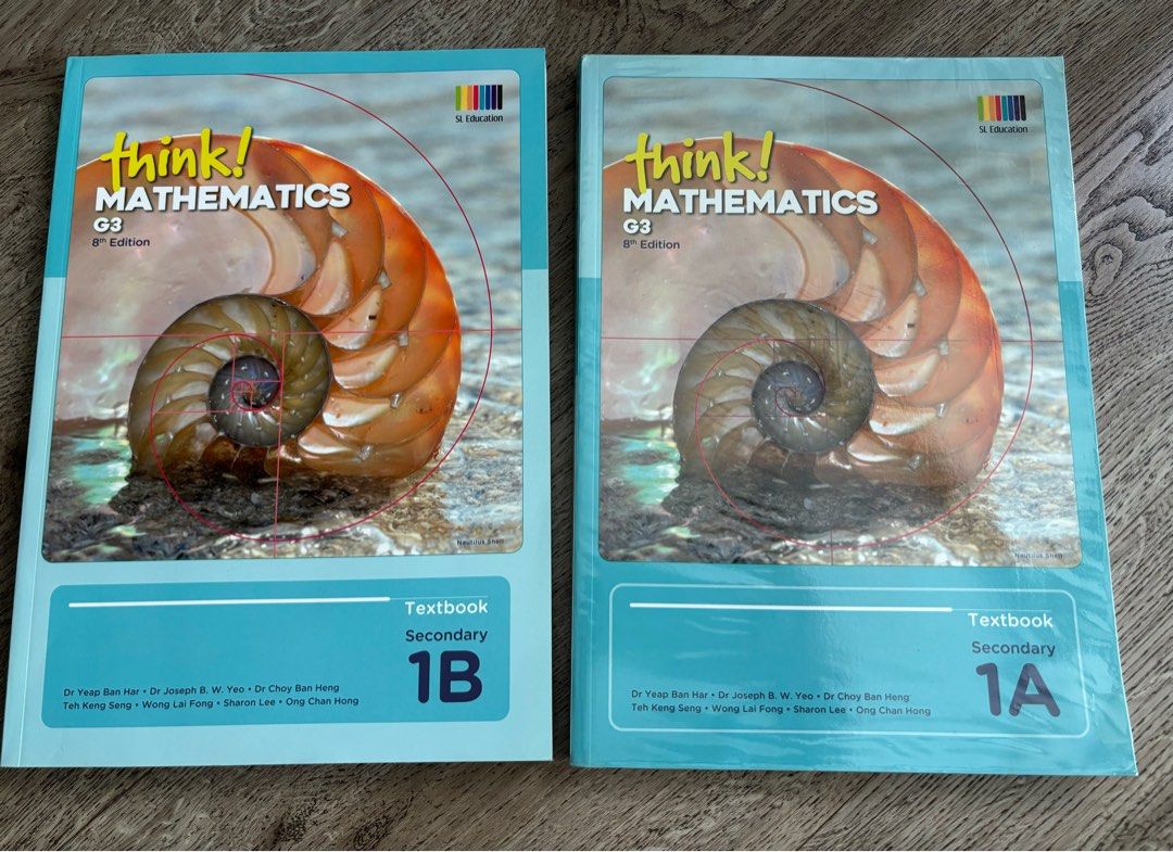 Textbooks for Secondary 1 G3 (Math, Science & Geography), Hobbies ...