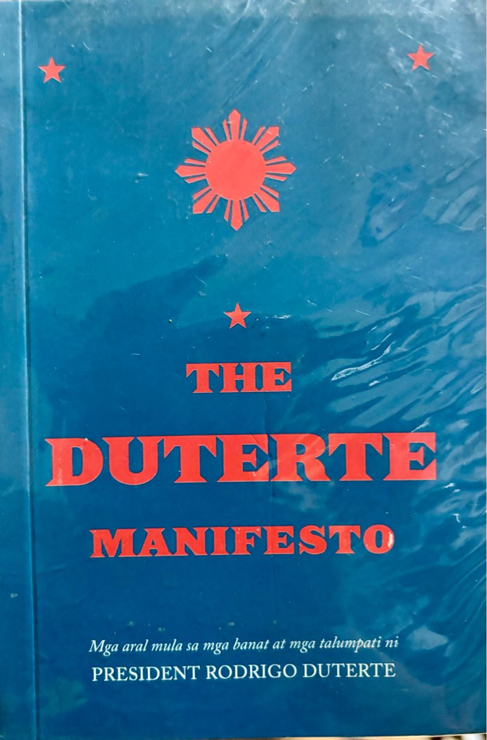 The Duterte Manifesto, Hobbies & Toys, Books & Magazines, Textbooks on ...