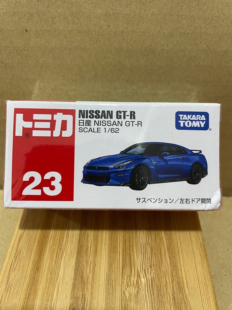 Tomica Nissan GTR (Blue), Hobbies & Toys, Toys & Games on Carousell