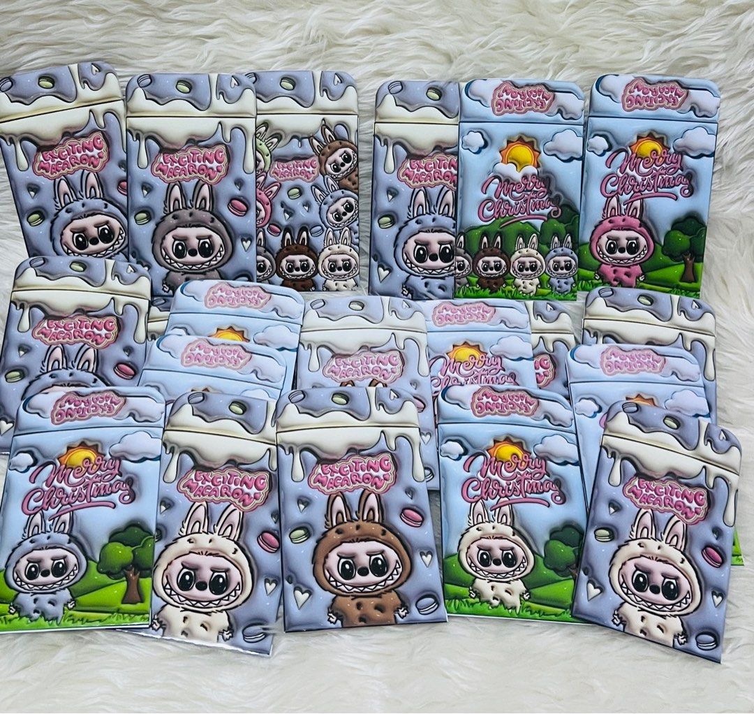 Trending 3D Labubu money ampao envelope, Hobbies & Toys, Stationary ...