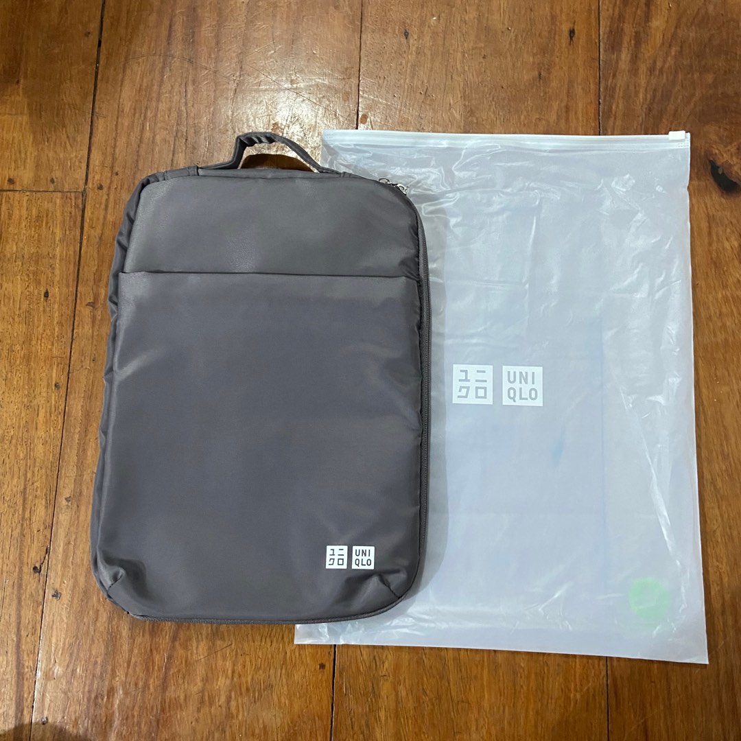 Uniqlo Laptop Bag Sleeve in Gray, Mobile Phones & Gadgets, Mobile ...
