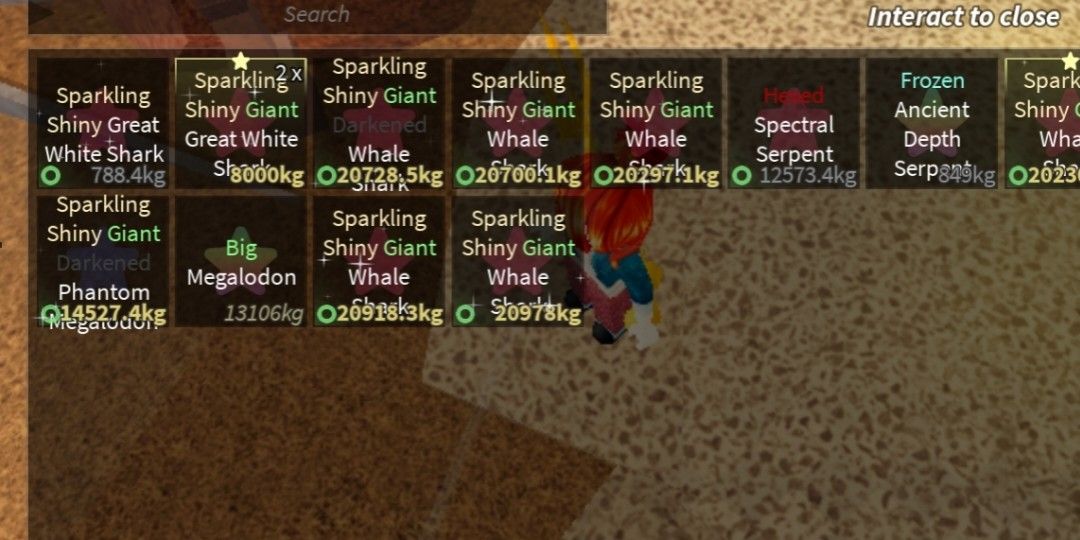 *Very Rare* Sparkling shiny giant fishes - fisch, Video Gaming, Gaming ...