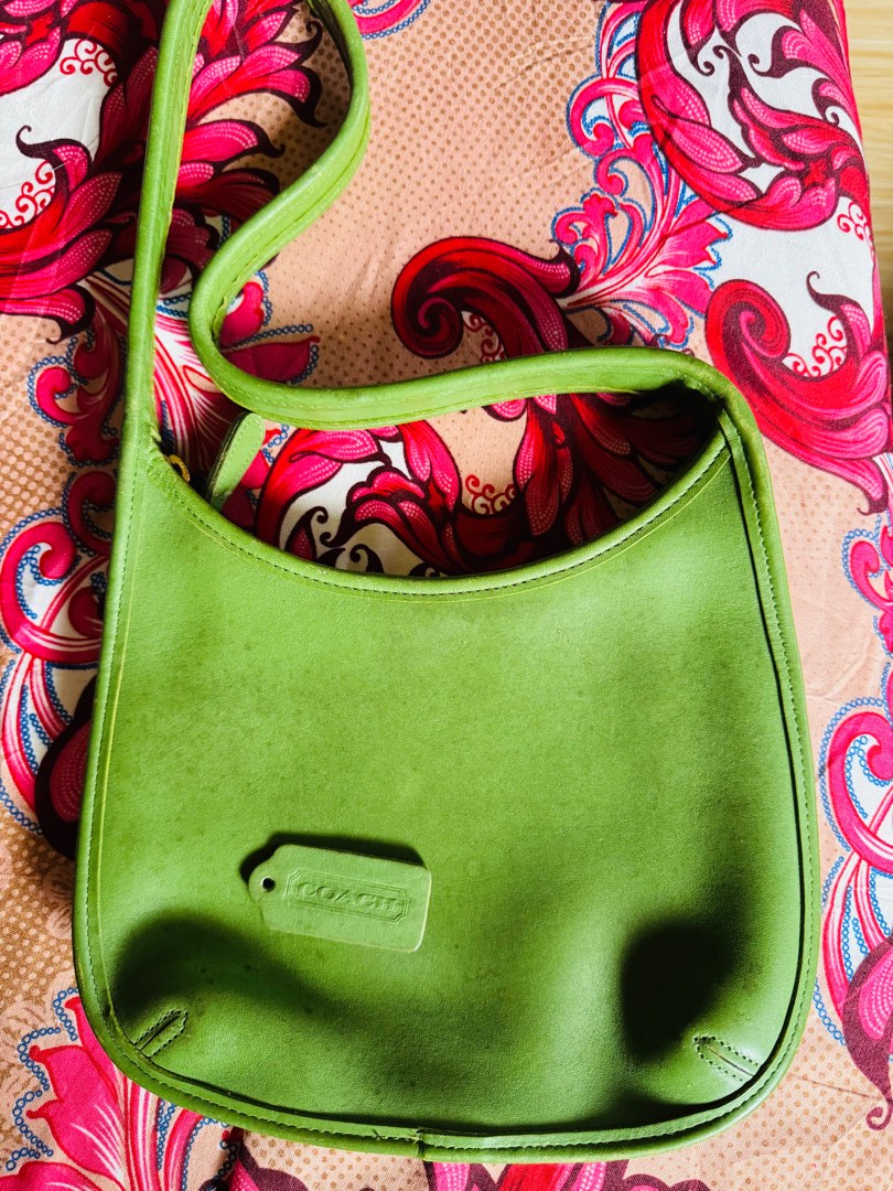 Vintage Coach Mini Ergo 9020 in Apple green color, Luxury, Bags ...