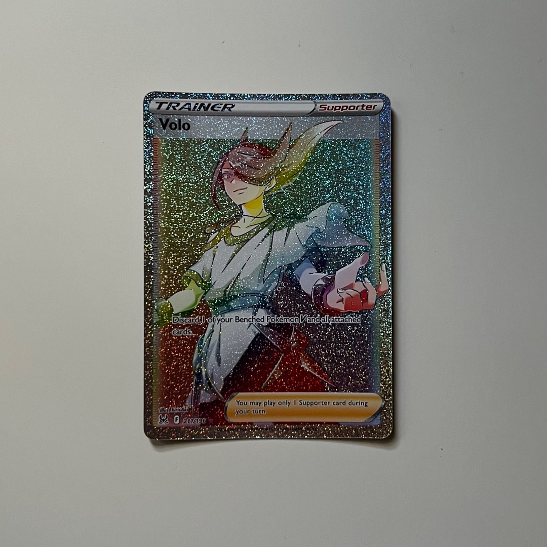 Volo 211/196 Rainbow Lost Origin Pokemon Trading Card Game Pokémon TCG ...