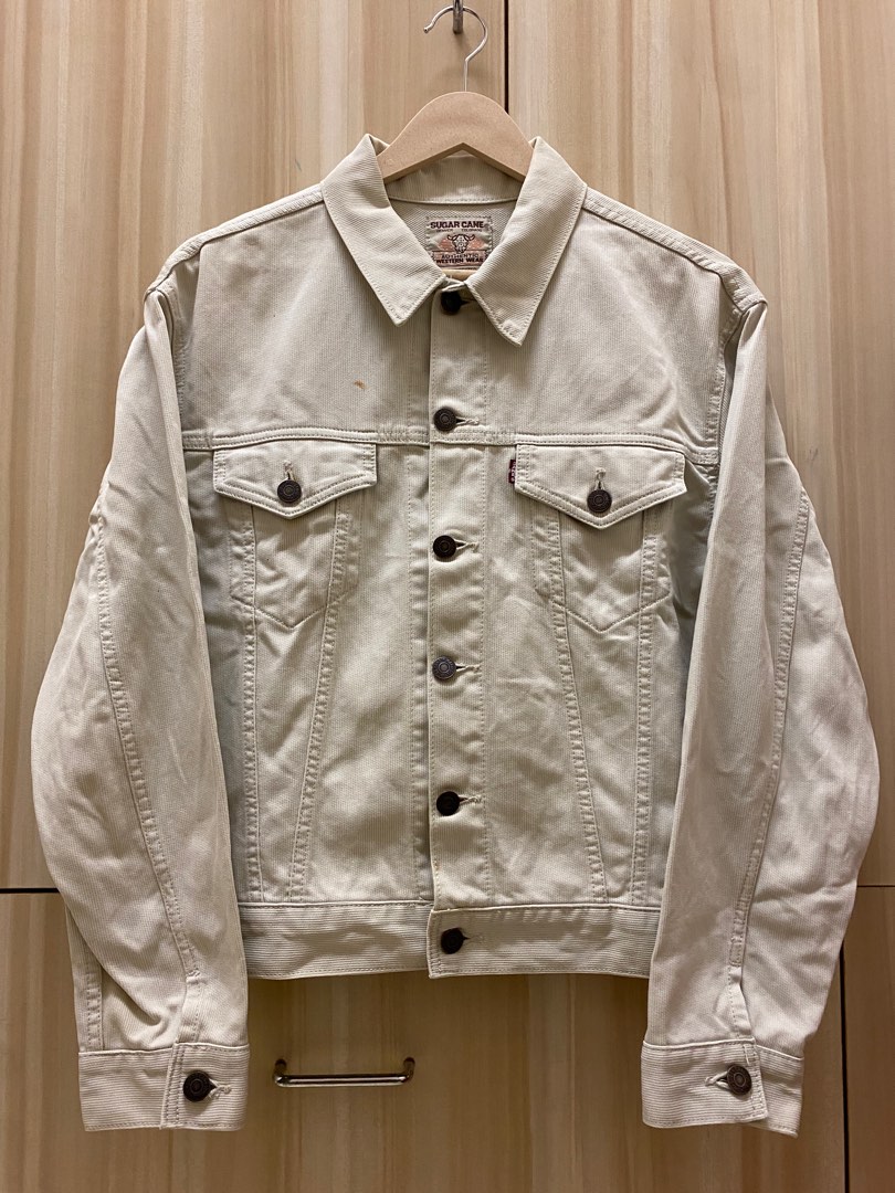 Vtg Sugar cane toyo denim trucker jacket , Men's Fashion, Coats ...